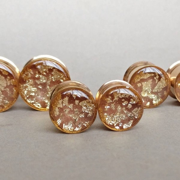 Gold Plugs - Etsy