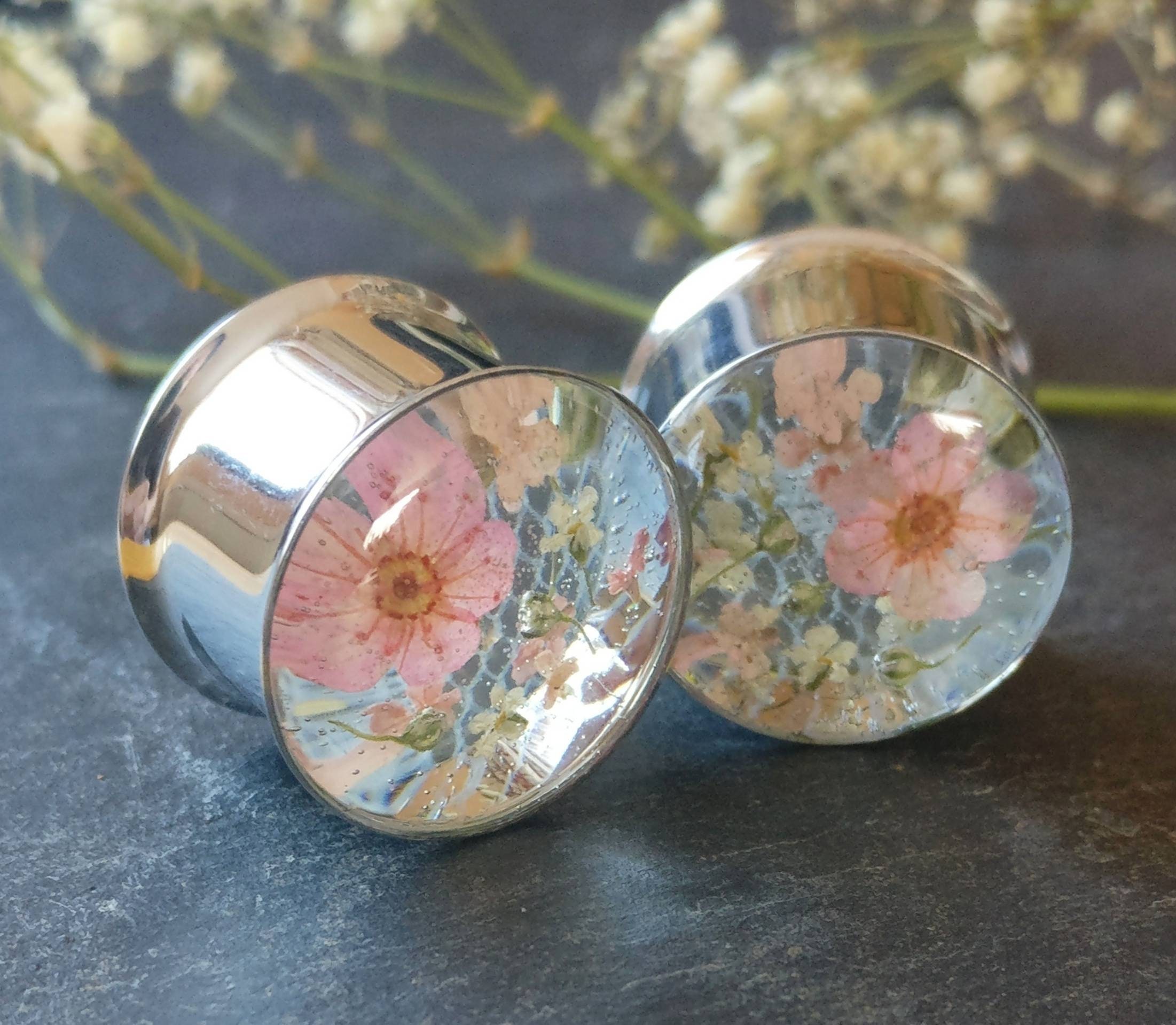 14mm / 16mm Ear Plugs 9/16 / 5/8 Gauges Tunnels | Etsy