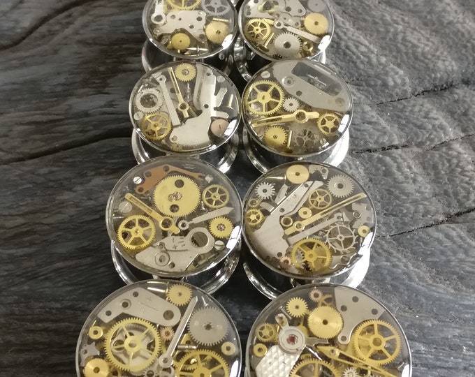 Ruby Gauge Plug Earrings, 10mm-65mm - Priced per Plug - Unique Custom ...