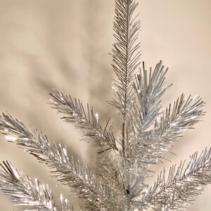 Vintage Metal Aluminum Silver Christmas Tree Mid-century - Etsy