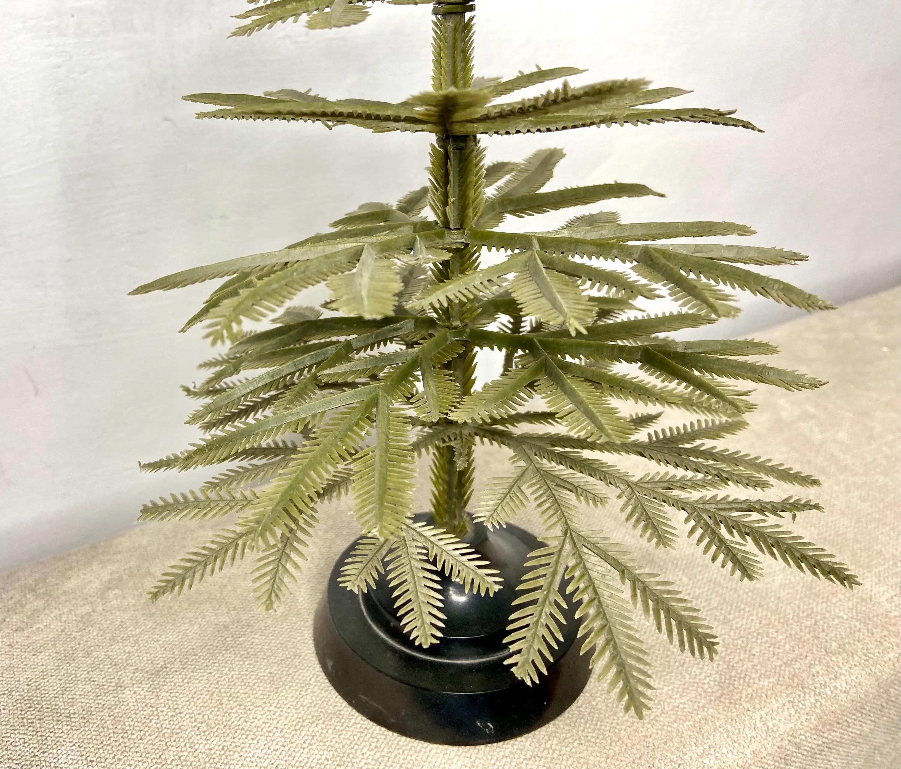 80s Mini Soviet Vintage Artificial Christmas Tree, Small Faux Green ...