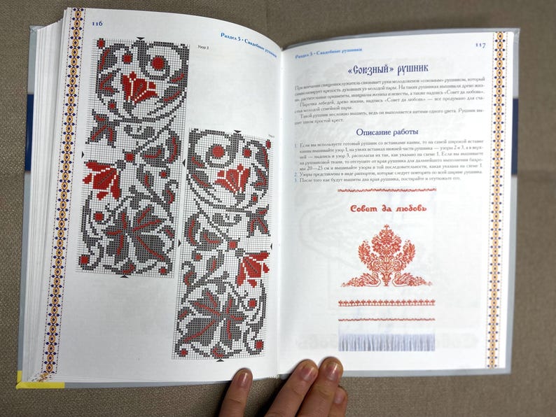 Vintage Ukrainian Orthodox Embroidery Book, Cross-stitch Icons ...