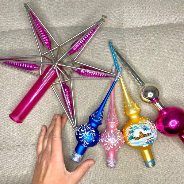 Retro Tree Topper - Etsy