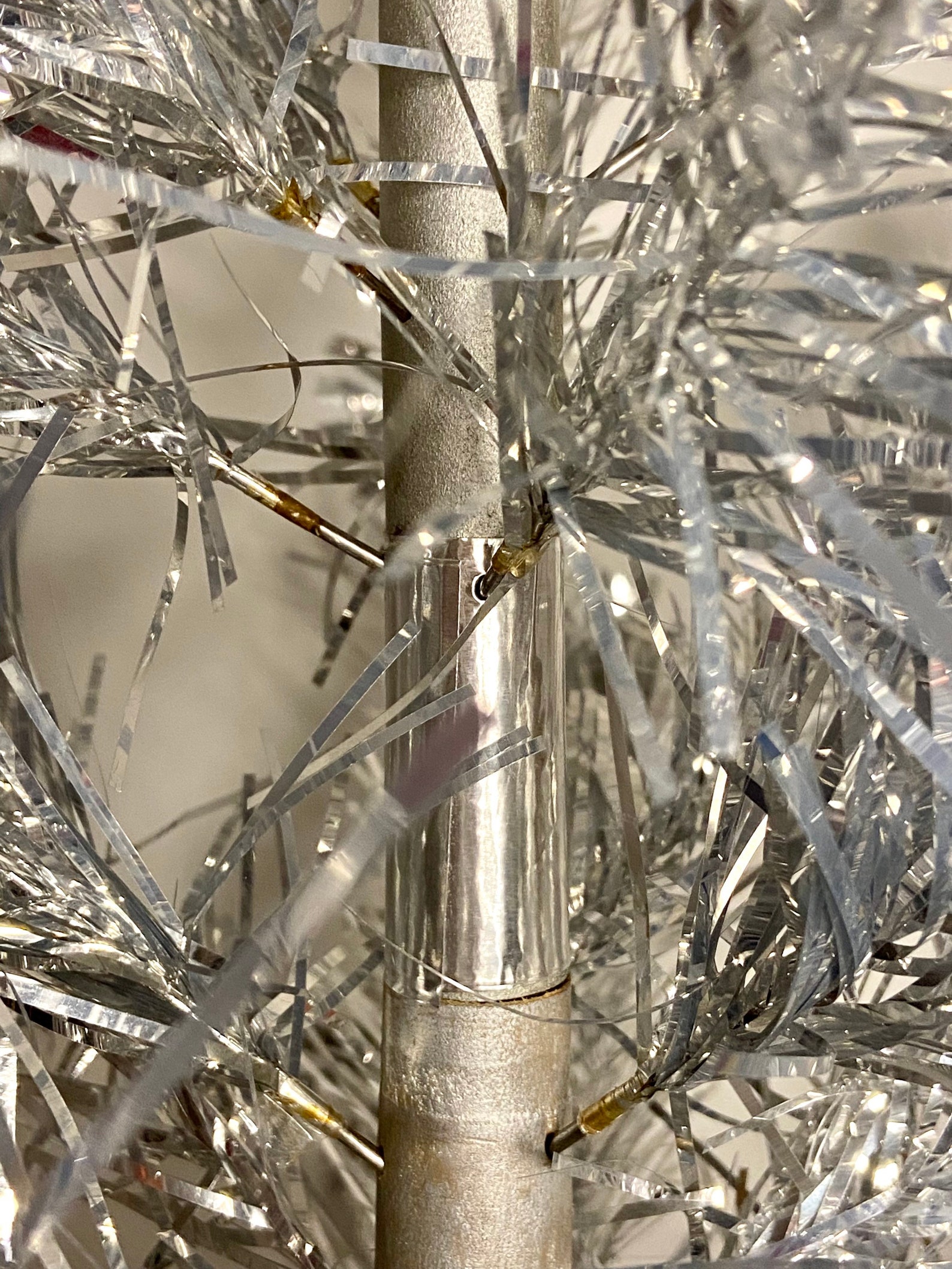 Vintage Metal Aluminum Silver Christmas Tree Mid-century - Etsy