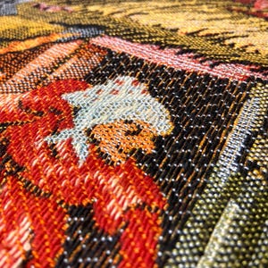 50s Vintage German Cotton Wall Hanging Tapestry Fairy Tale Hansel and ...
