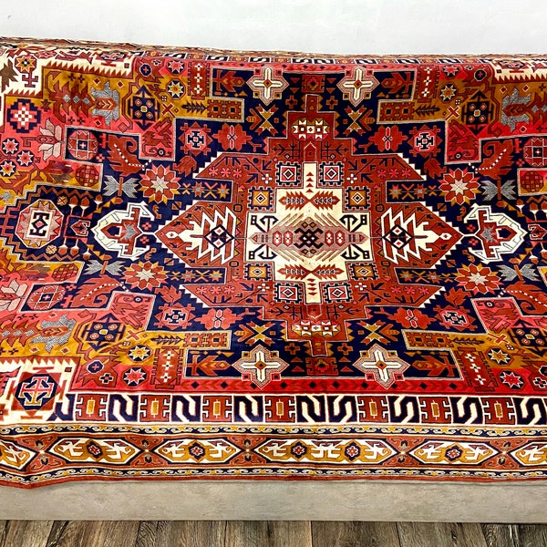 Red Fringed Moroccan Bedspread - Etsy