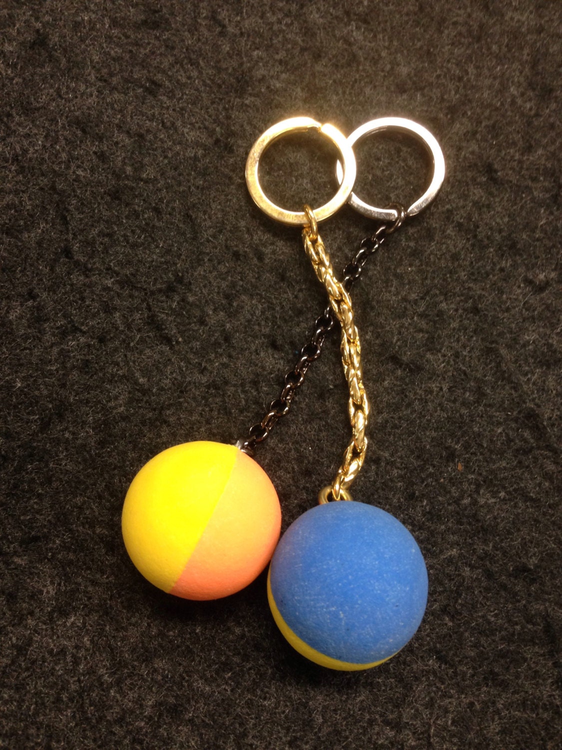 H Janus "half-moon" Super-ball Keychain! - Etsy