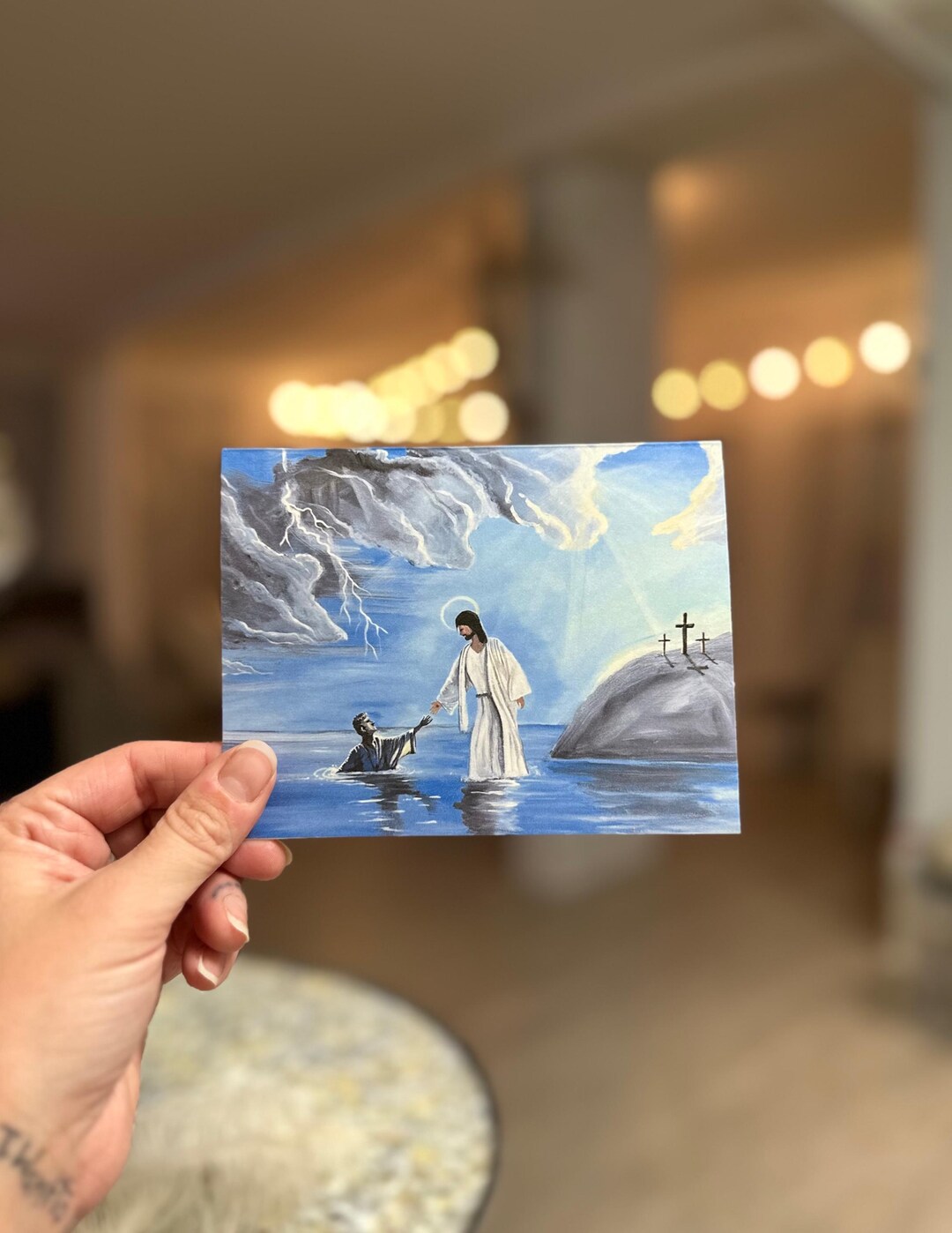 3 Pack Faith Note Cards, Jesus Greeting Cards, Christmas Stationery ...