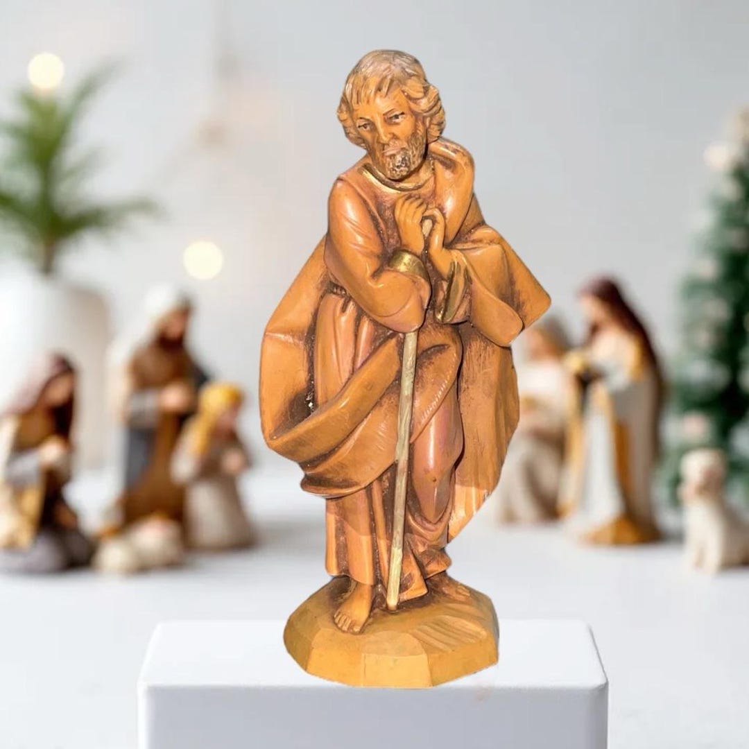 Vintage 1990 Fontanini Heirloom Nativity Joseph Figurine Signed by E ...