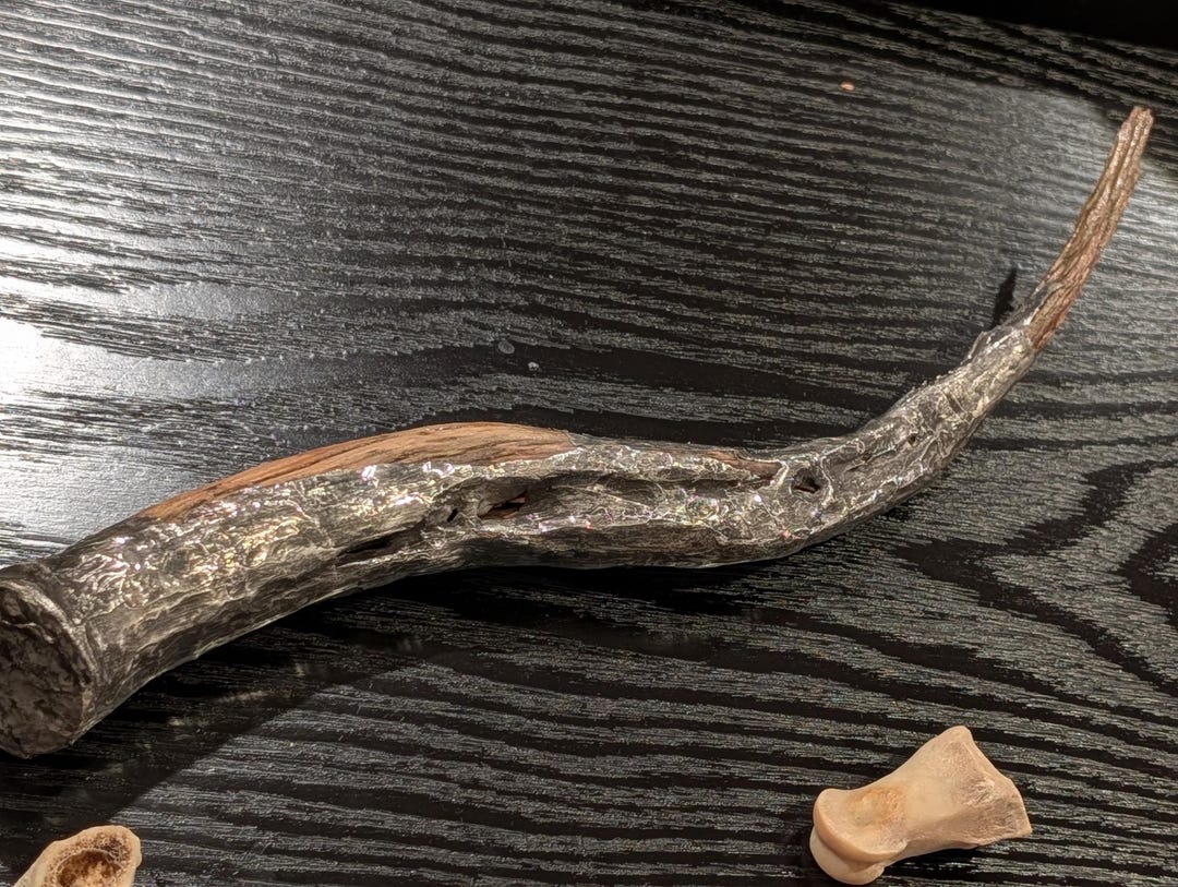 Coven Prepared Lilith Horn Wand - Etsy