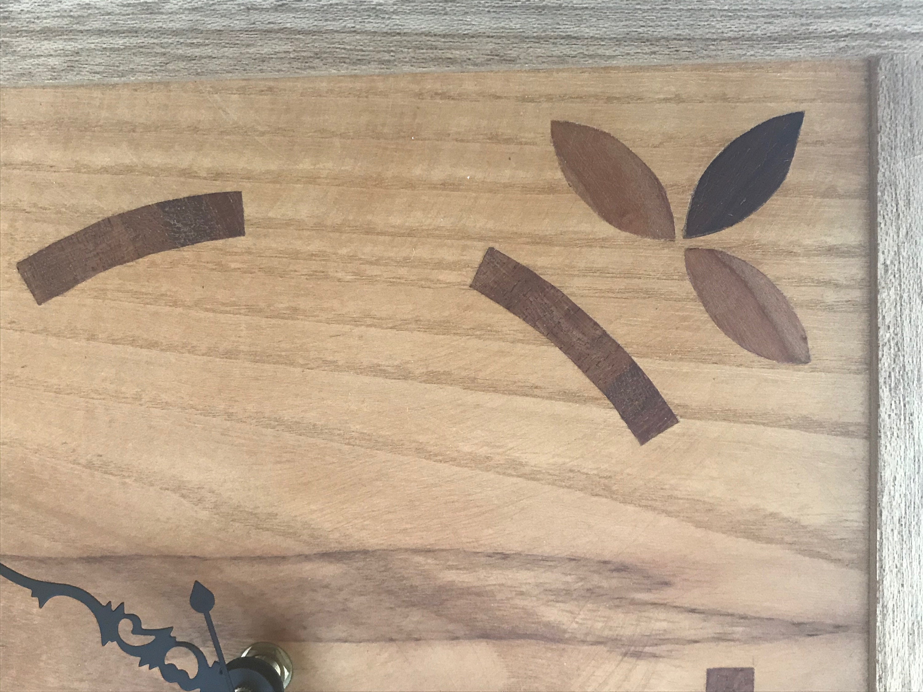 Holz Inlay Boxed Mission Style Uhr Messing Ecke Detail - Etsy.de