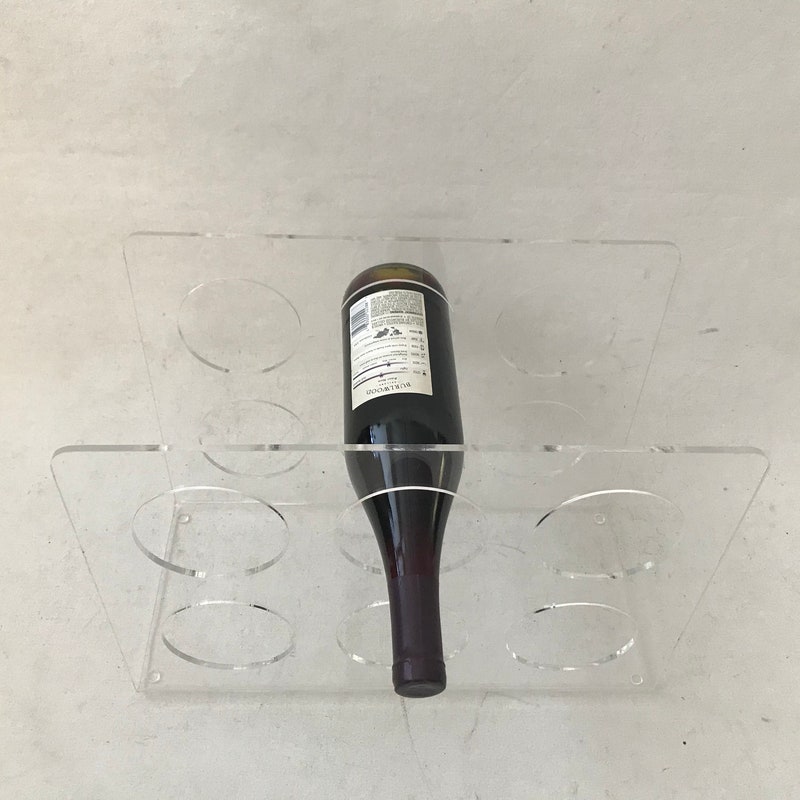Acrylic Wine Rack - Etsy