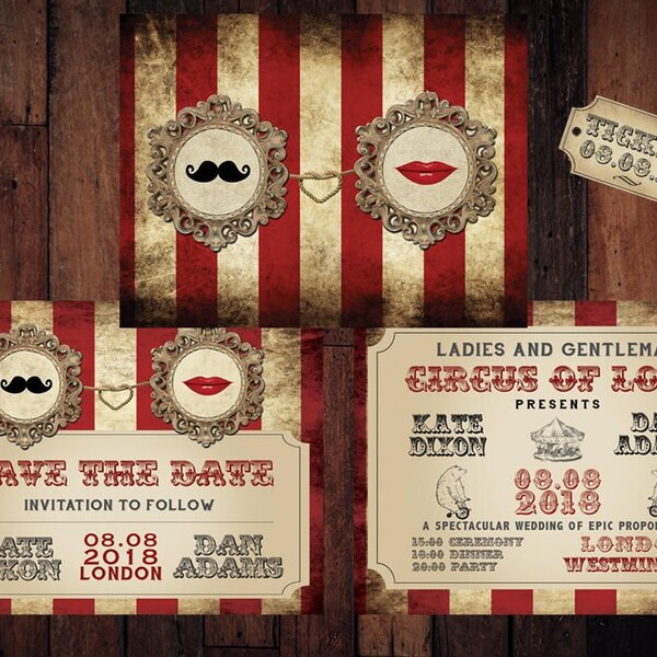 Circus Wedding - Etsy