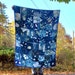 Cyanotype Garden Quilt - Etsy
