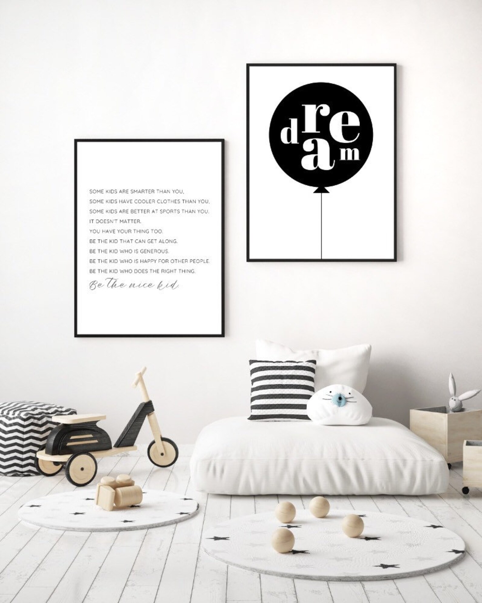 Be the Nice Kid Print Be the Nice Kid Printable Be the Nice | Etsy