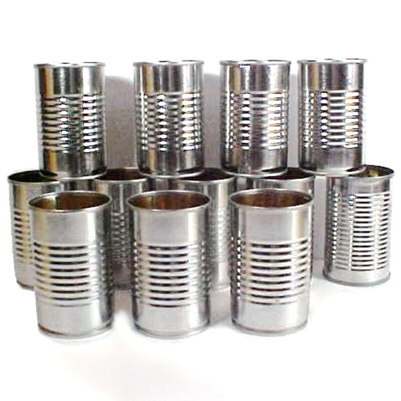 Empty Tin Cans - Etsy