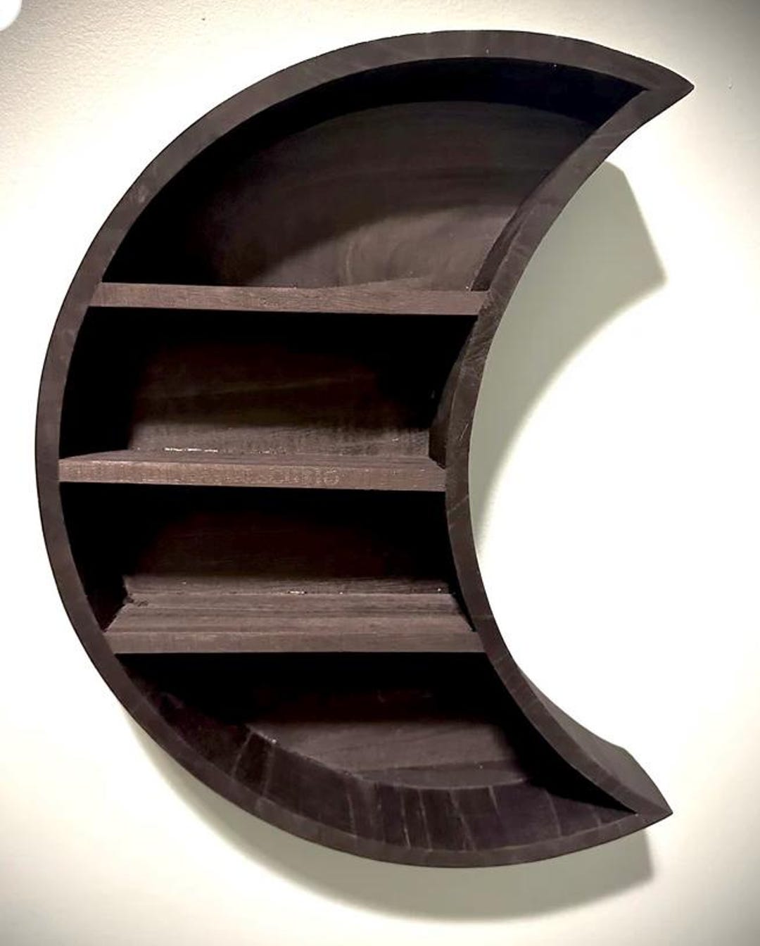 Wood Moon Shelf - Etsy