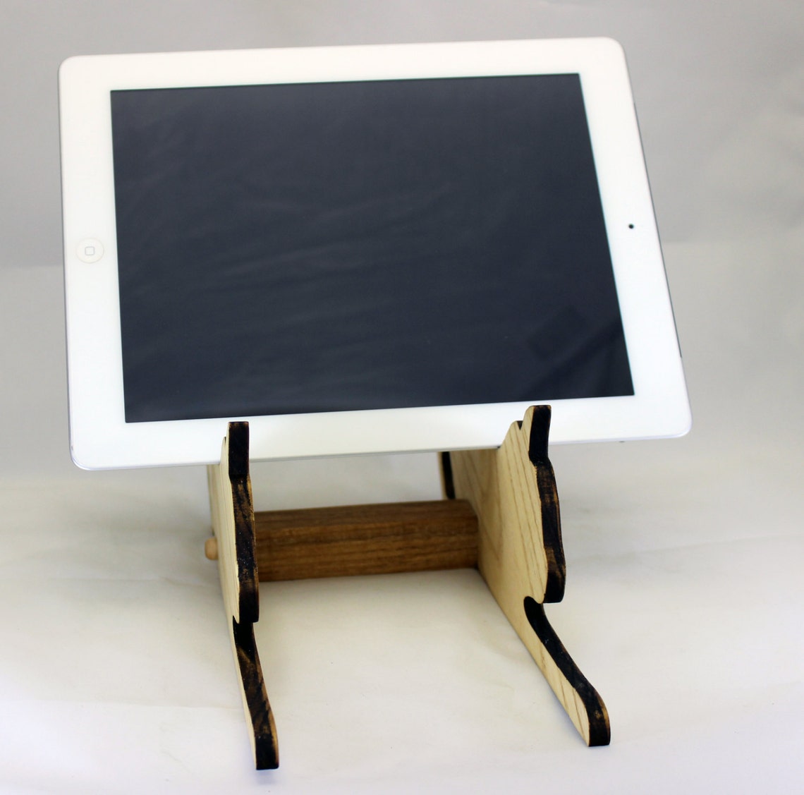 Yoga Cat Tablet Stand Reclaimed Urban Wood . Eco Urban | Etsy Canada