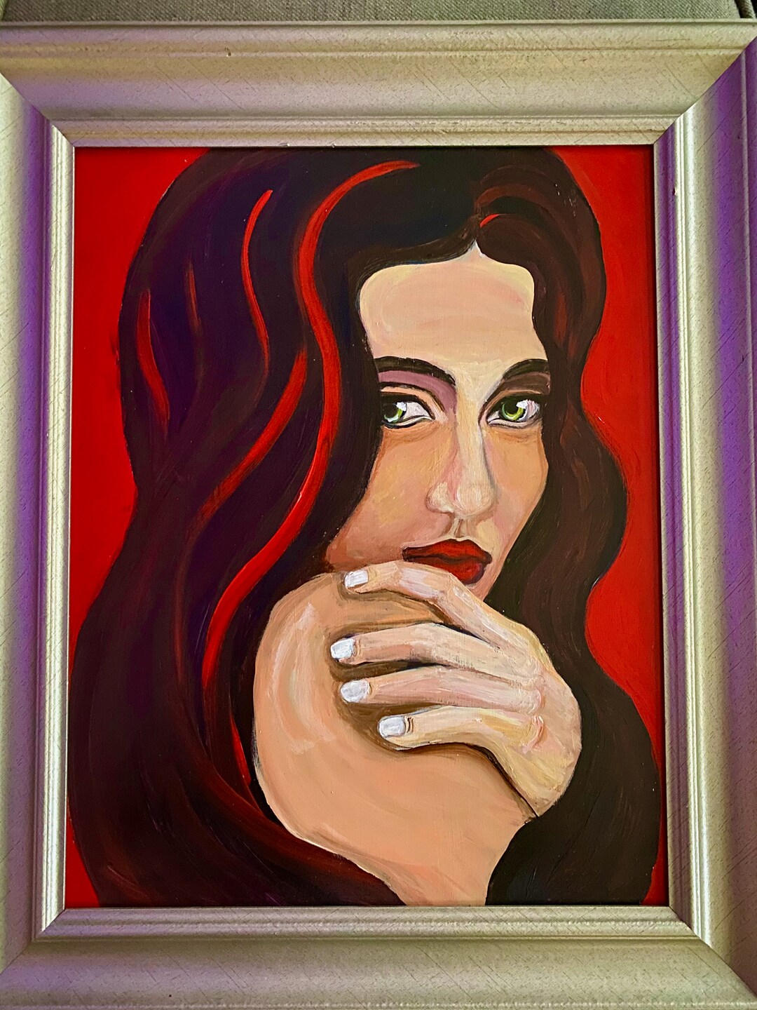 Lilith, Original Acrylic Painting - Etsy