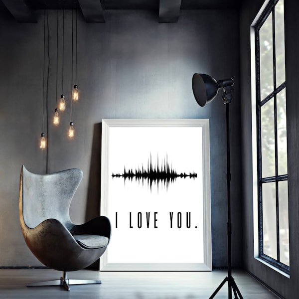 I Love You Soundwave - Etsy