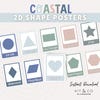 2D Shapes Poster Set Jungle Safari Theme INSTANT DOWNLOAD - Etsy