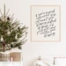 Count Your Blessings Poster, Christmas, Nursery Printable, Holiday Art ...