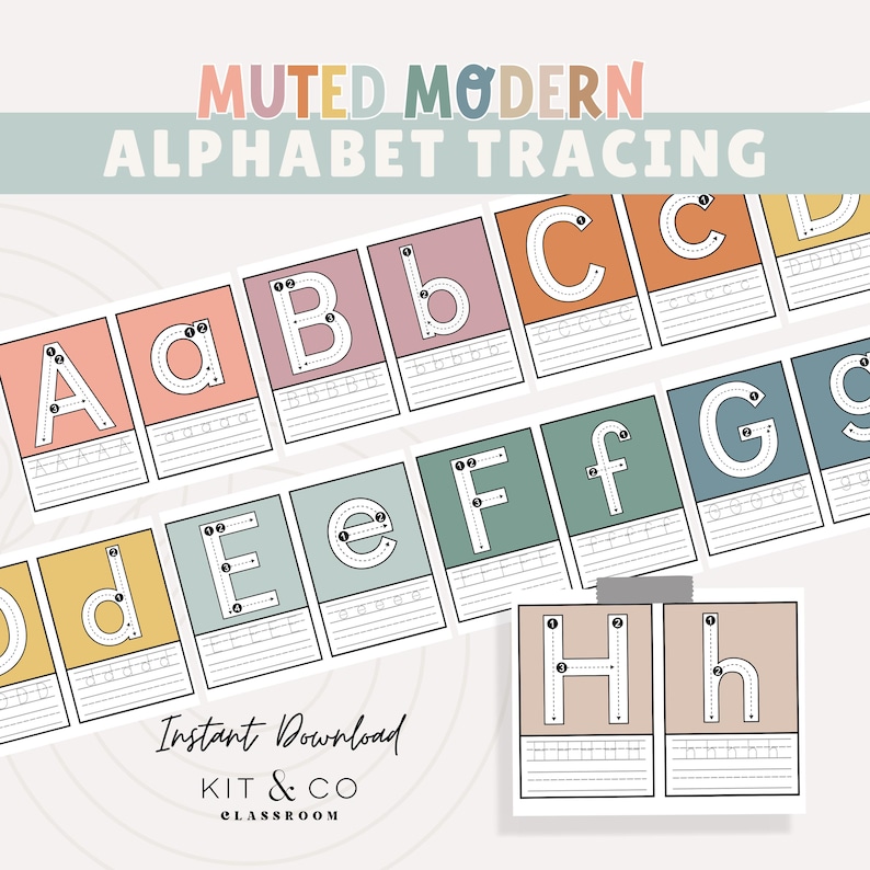 Letter Formation Flashcards: Science of Reading, Printable Literacy ...