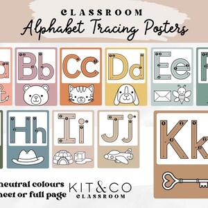 Classroom Decor Bundle, School Resources, Modern Boho Neutral, Posters ...