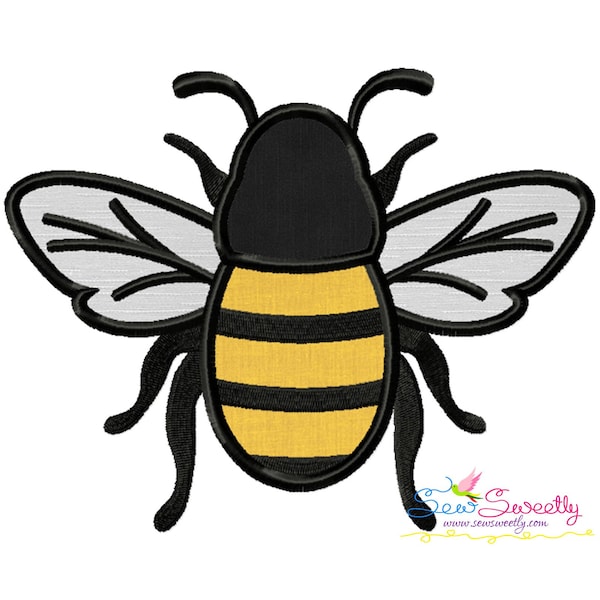 Bee Applique - Etsy