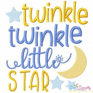 Nursery Rhyme Lettering-v1 Embroidery Design Bundle - Etsy