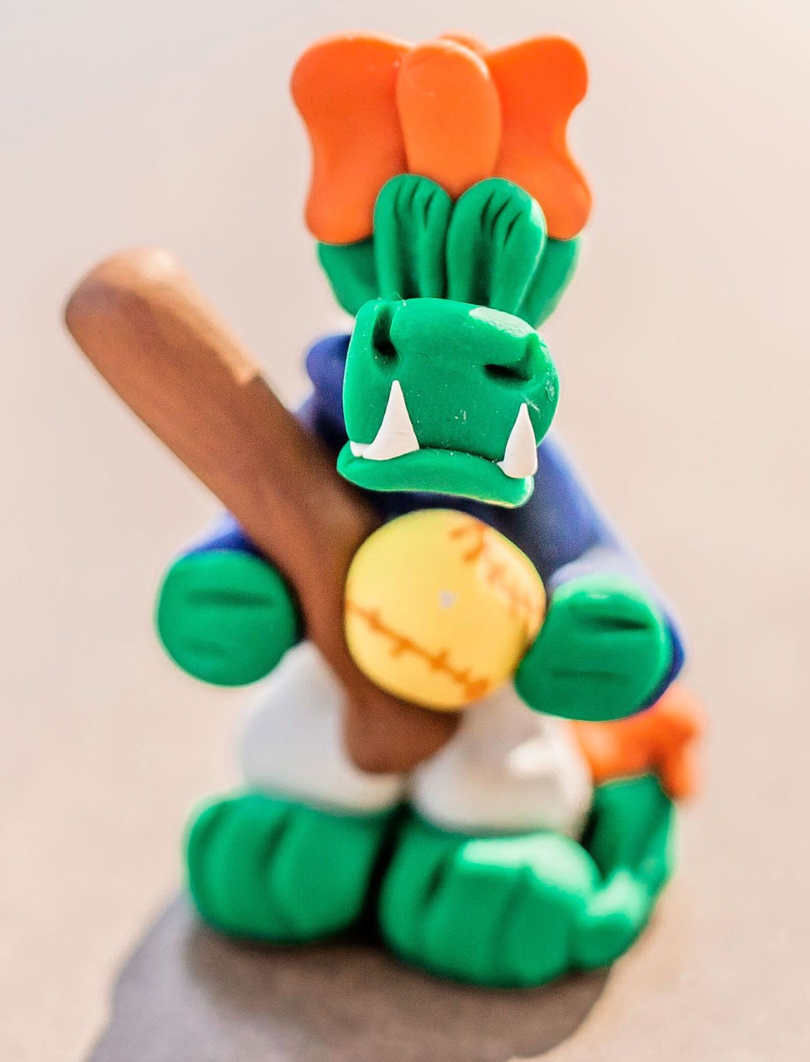Basetball Gator | Handmade | Gator Gift | University of Florida Gift ...