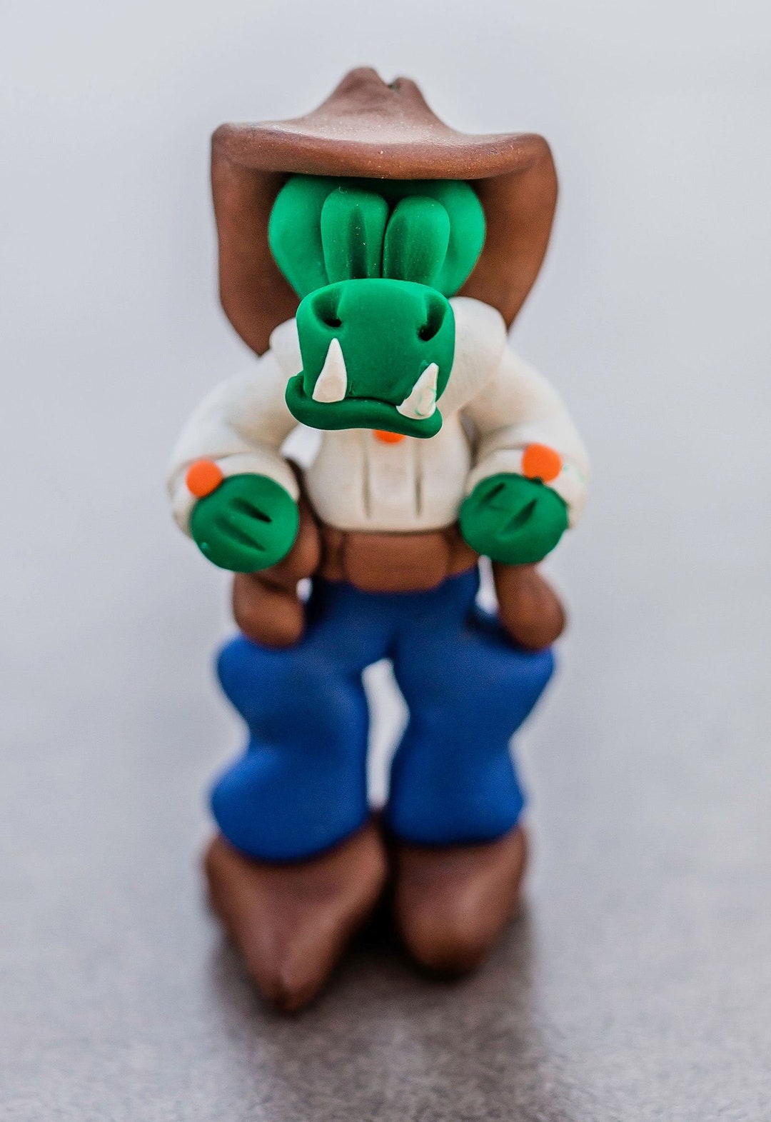 Gator Cowboy | Handmade | Gator Gift | University of Florida Gift ...