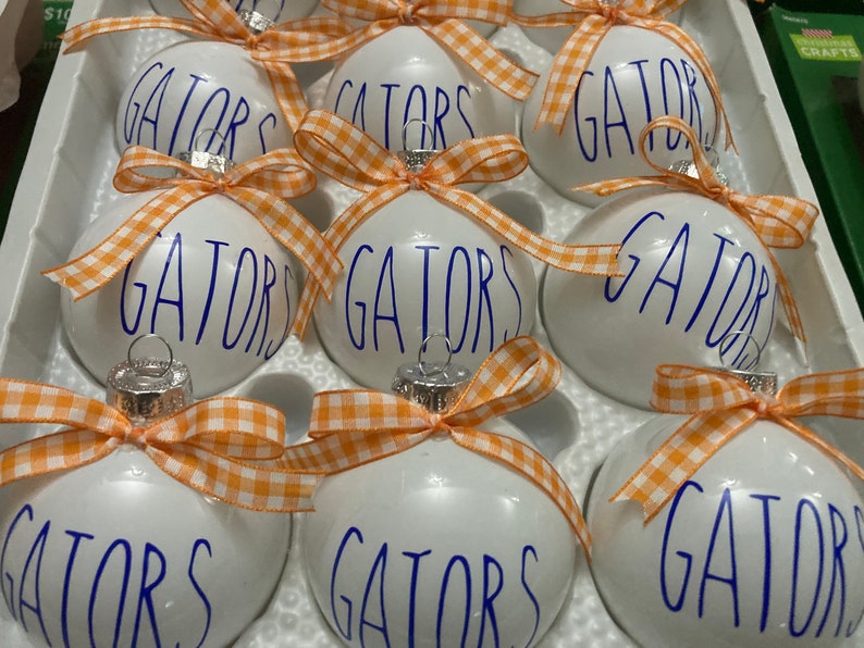 Licensed Gator Ornament Ball - Etsy