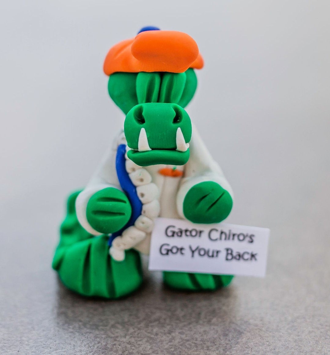 Gator Chiro | Handmade | Gator Gift | University of Florida Gift ...