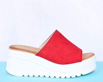 90s Platform Sandals - Etsy