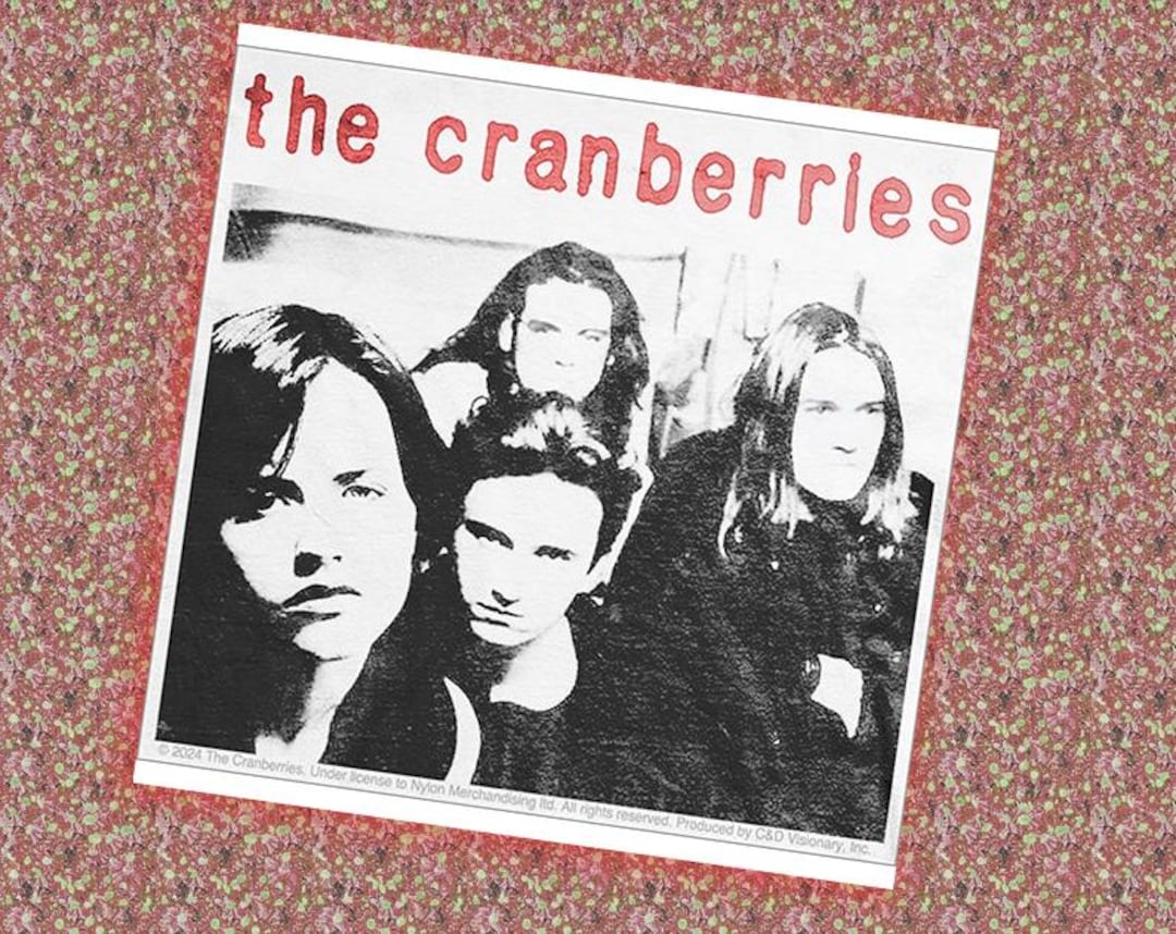 Deadstock 90s Large THE CRANBERRIES Band Sticker - Etsy