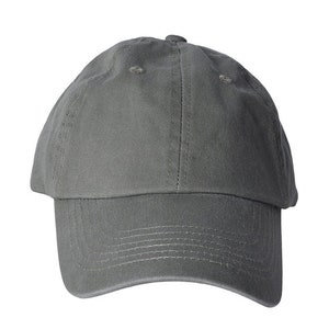 90s Deadstock Basic Adjustable Baseball Cap Hat ~ Pink, Blue, White ...