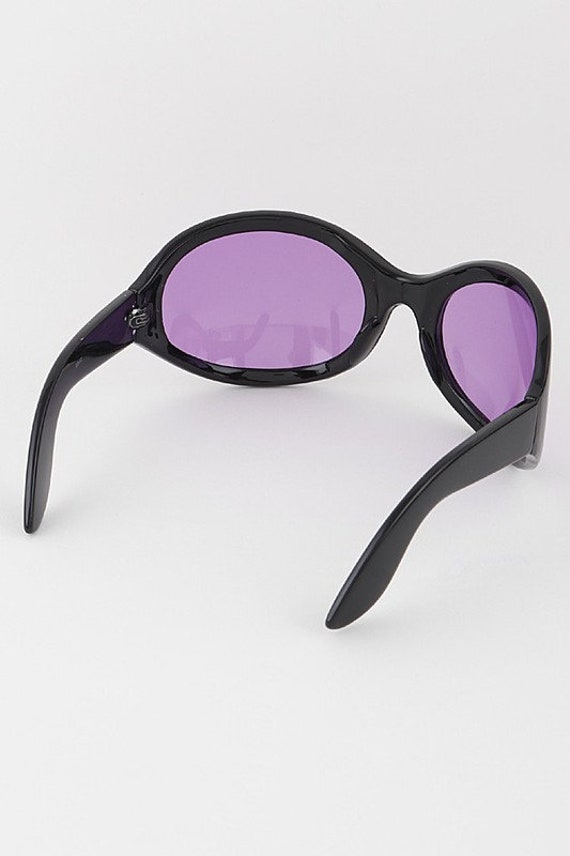 90s Deadstock Bug Eye Sunglasses: Rave Goth Rocker St… - Gem
