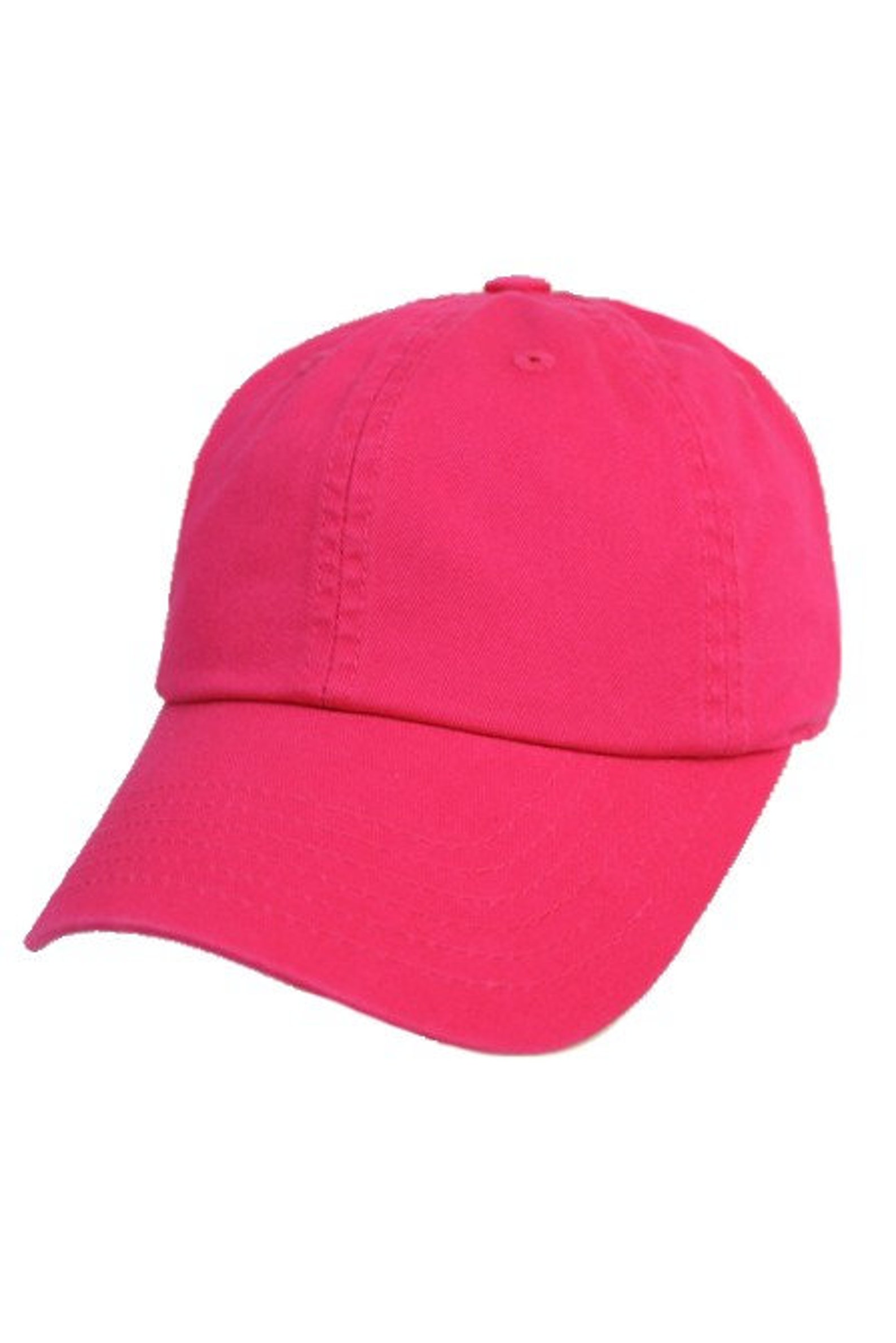 90s Deadstock Basic Adjustable Baseball Cap Hat Pink Blue - Etsy