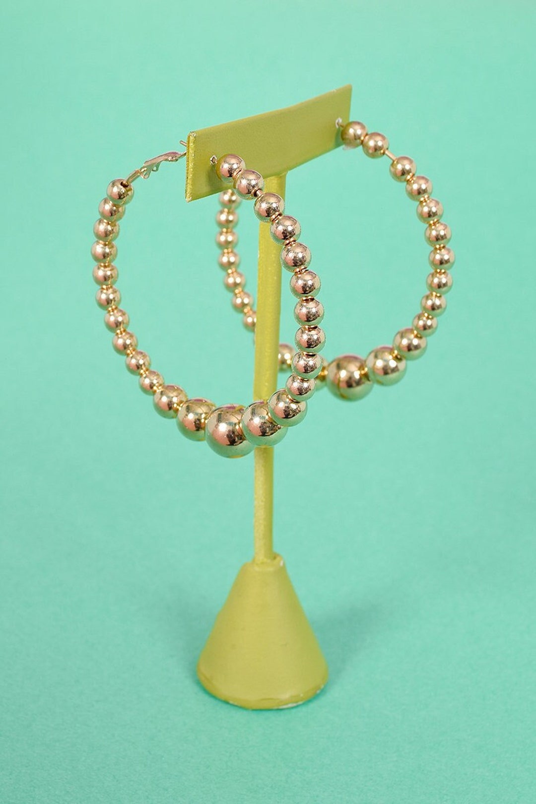 Round Ball Hoops! ~ GOLD or SILVER! 90s/00s Vintage/deadstock! - Etsy
