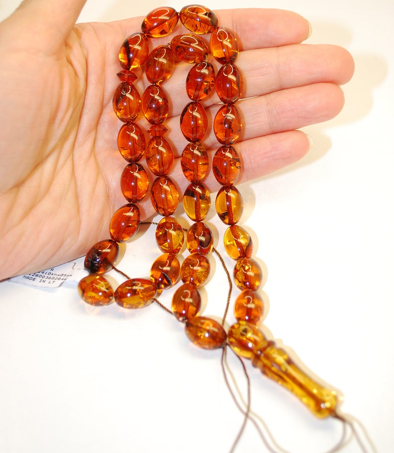 Impressive Massive Islam Prayer Beads Subha Amber Prayer Beads - Etsy
