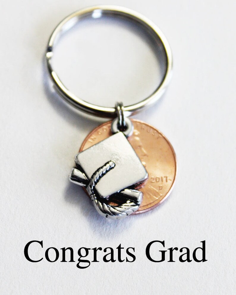 GRADUATION CAP and Penny. Good Luck Graduate. Graduation Cap. - Etsy