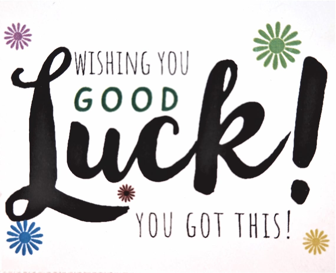 Good Luck Grad Wishing You Luck Grad Gift. PERSONALIZED - Etsy