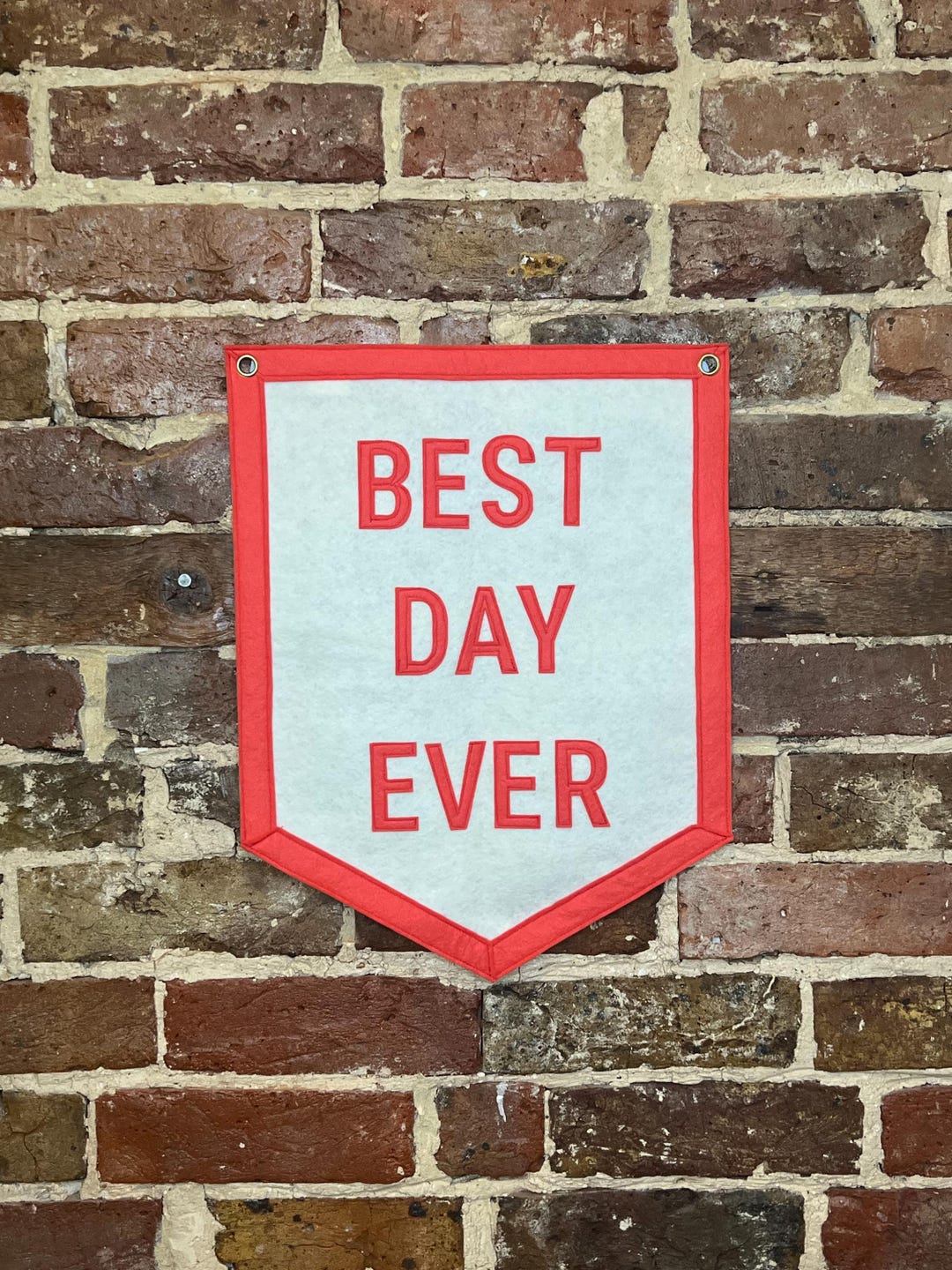 Personalised Small Felt Wedding Banner | Bespoke Wedding Banner ...