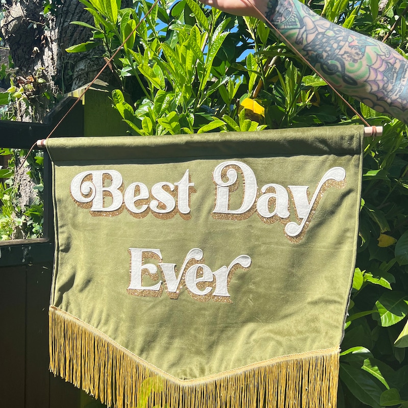 Best Day Ever Banner - Etsy