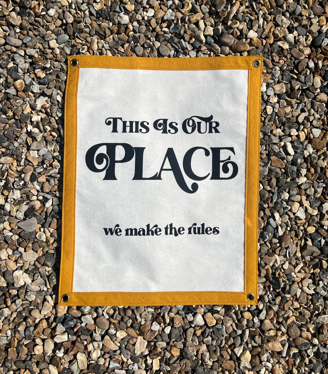 This is Our Place We Make the Rules Banner | Mustard | Song | Fan ...