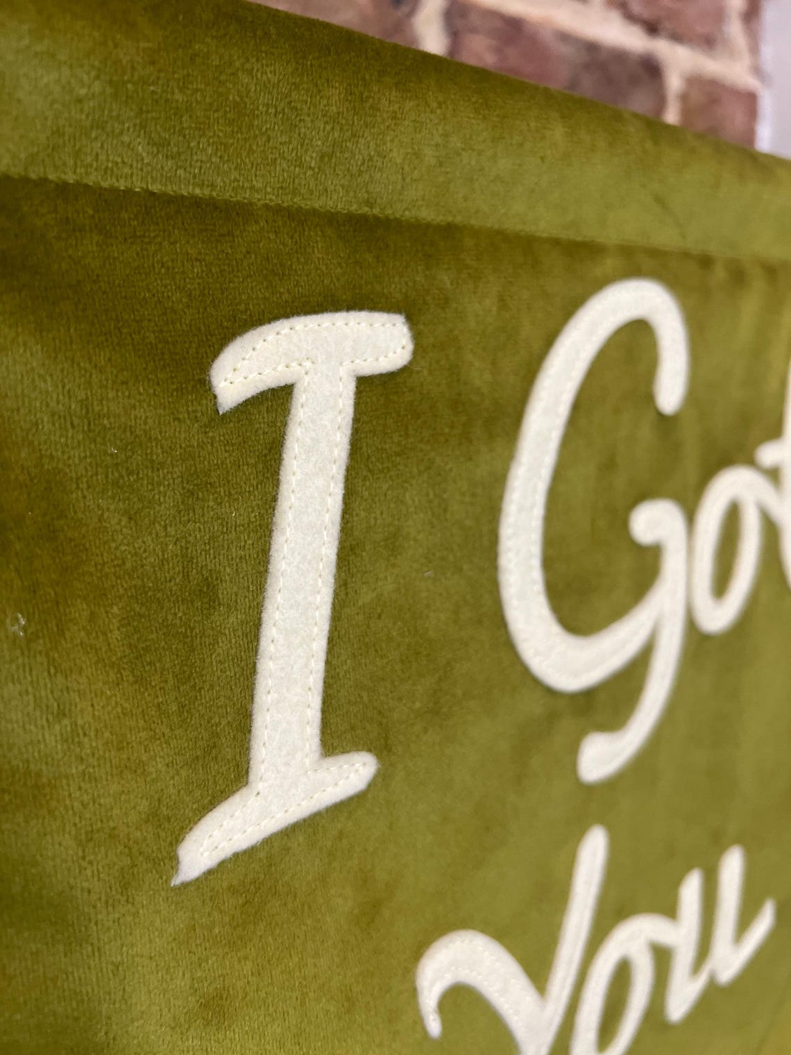 Personalised Small Velvet Wedding Banner | Bespoke Wedding Banner ...