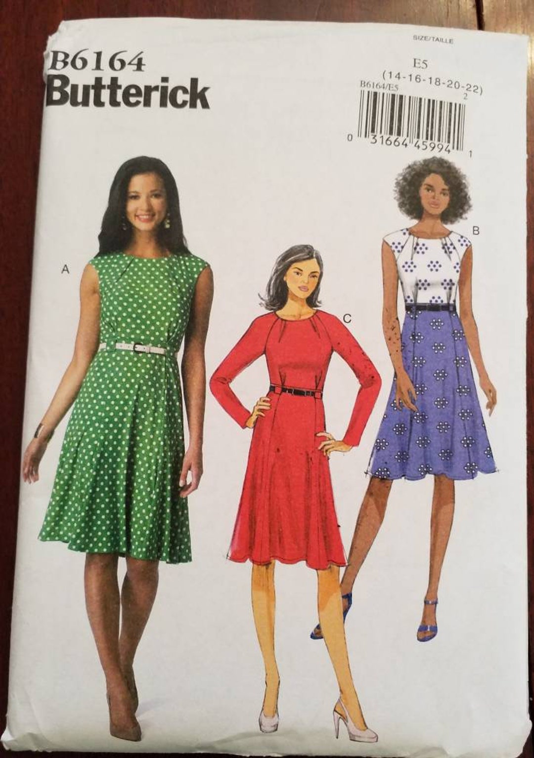 Butterick Plus Size Ladies Summer Dress Sewing Pattern - Etsy