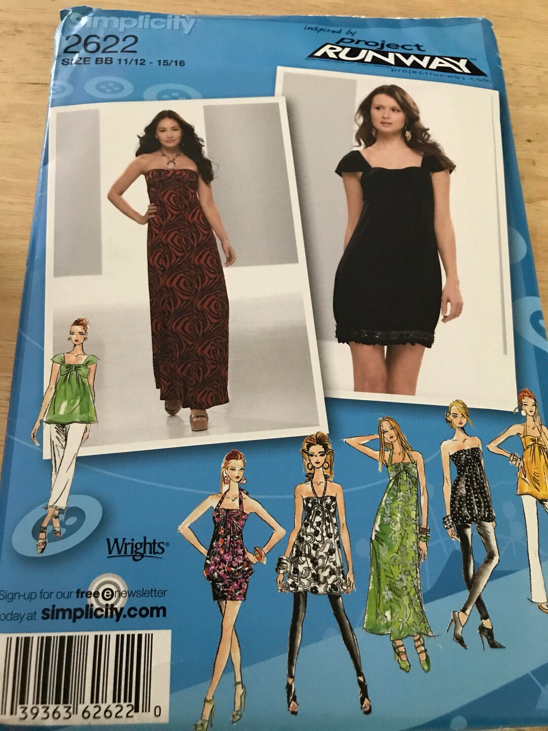Project Runway Dress Pattern - Etsy