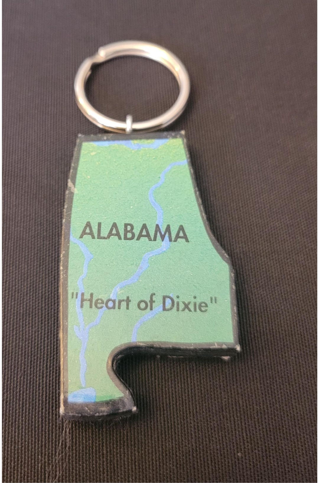 State of Alabama Keychain (FREE SHIPPING) - Etsy